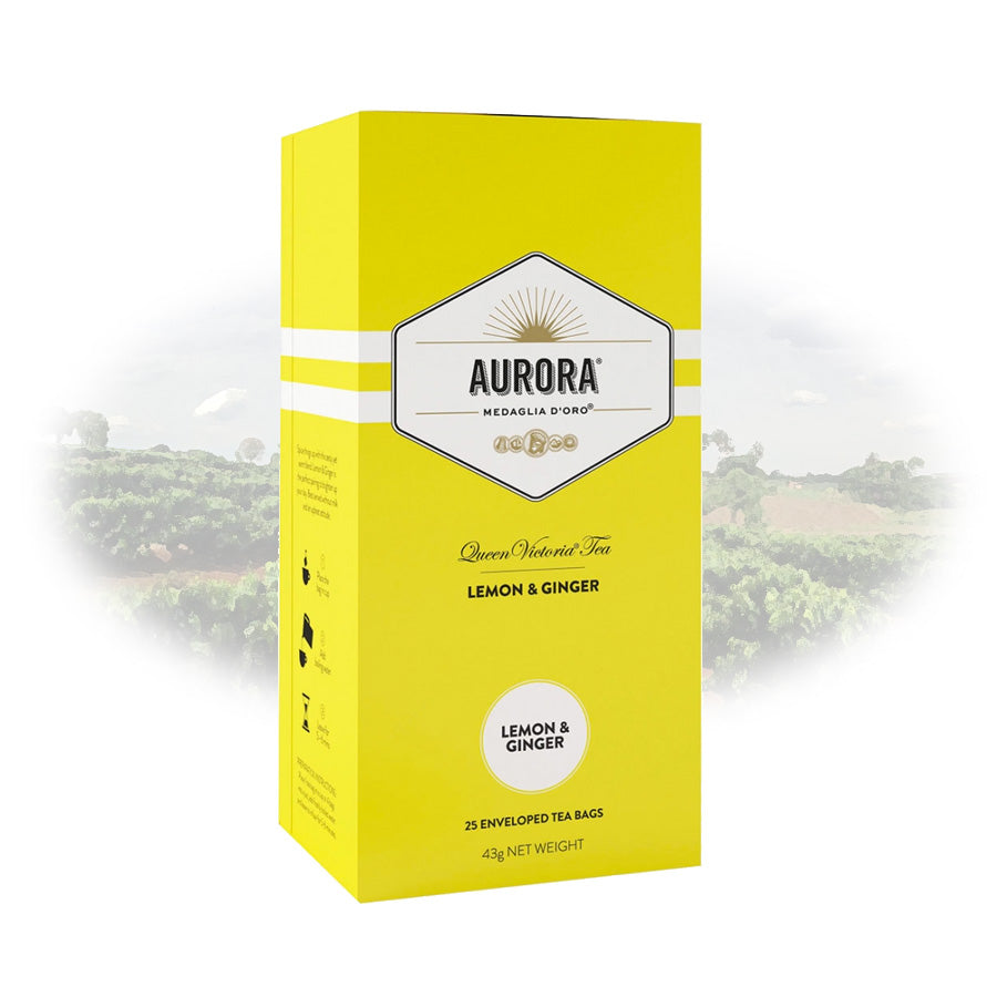 AURORA - Lemon & Ginger - 25 Tea Bags – Manila-Coffee.com
